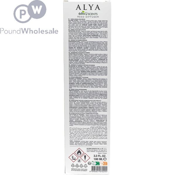 Wholesale Alya Lavender Reed Diffuser 100ml | Pound Wholesale