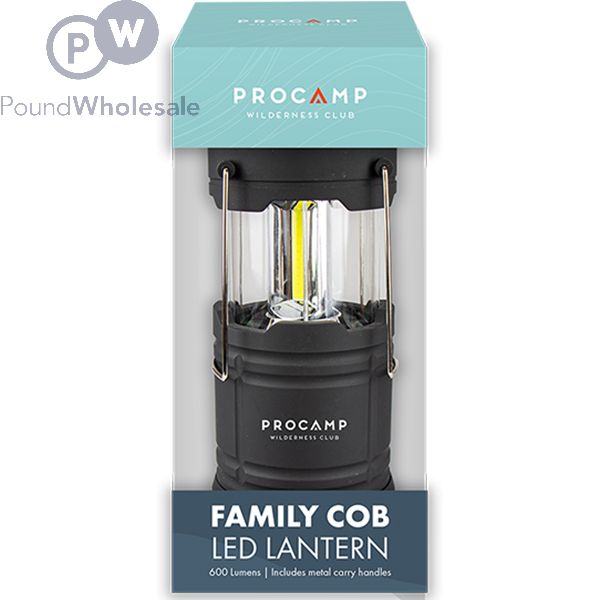 Wholesale Procamp 9w Cob 600 Lumen Led Family Lantern | Pound Wholesale