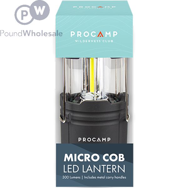 Wholesale Procamp 3w Micro Cob 300 Lumen Led Lantern | Pound Wholesale
