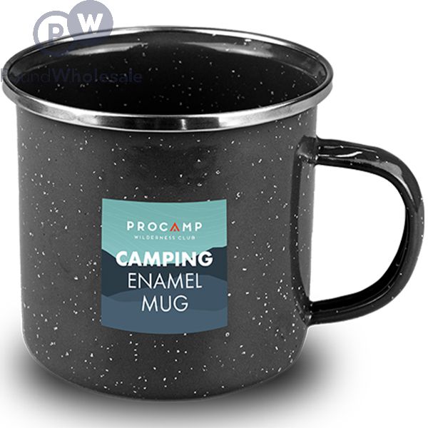 Wholesale Procamp Camping Enamel Mug 350ml | Pound Wholesale