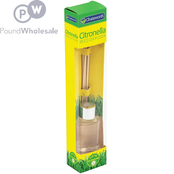 Wholesale Chatsworth Citronella Reed Diffuser 30ml | Pound Wholesale