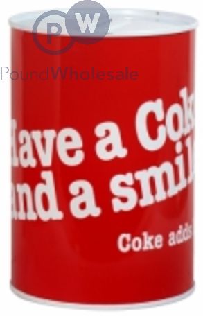 Wholesale Coca-cola Money Tin | Pound Wholesale