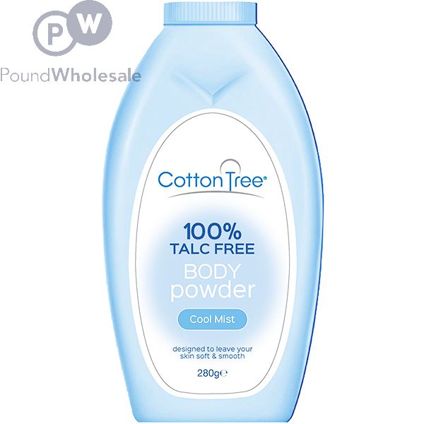 Wholesale Cotton Tree Talc Free Cool Mist Body Powder 280g | Pound ...