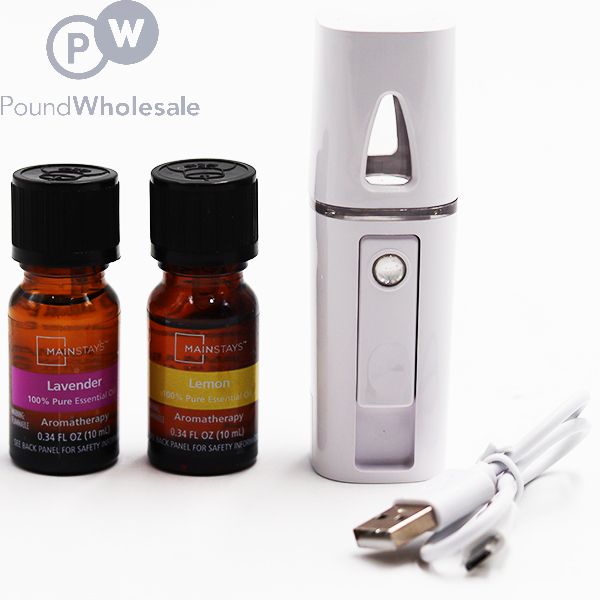 Wholesale Mainstays 100% Pure Essential Oil Diffuser Set 3pc | Pound ...