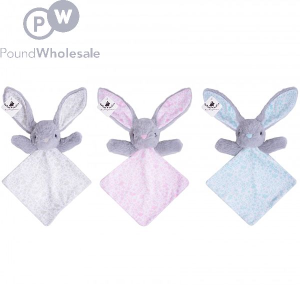 Wholesale Hugs & Kisses Plush Soft Bunny Comforter Assorted Colours ...