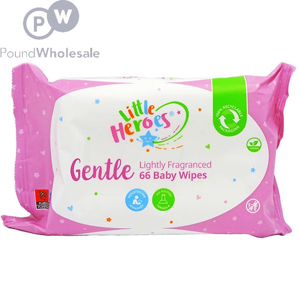 Wholesale Little Heroes Gentle Lightly Fragranced Baby Wipes 66 Pack ...