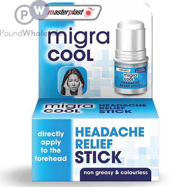 Wholesale Masterplast Migra Cool Headache Relief Stick 3.6g Pound Wholesale