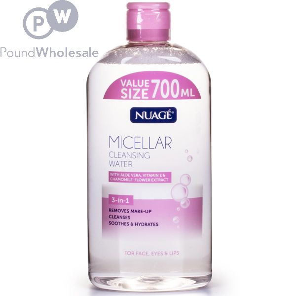 Wholesale Nuage 3-in-1 Micellar Cleansing Water 700ml | Pound Wholesale