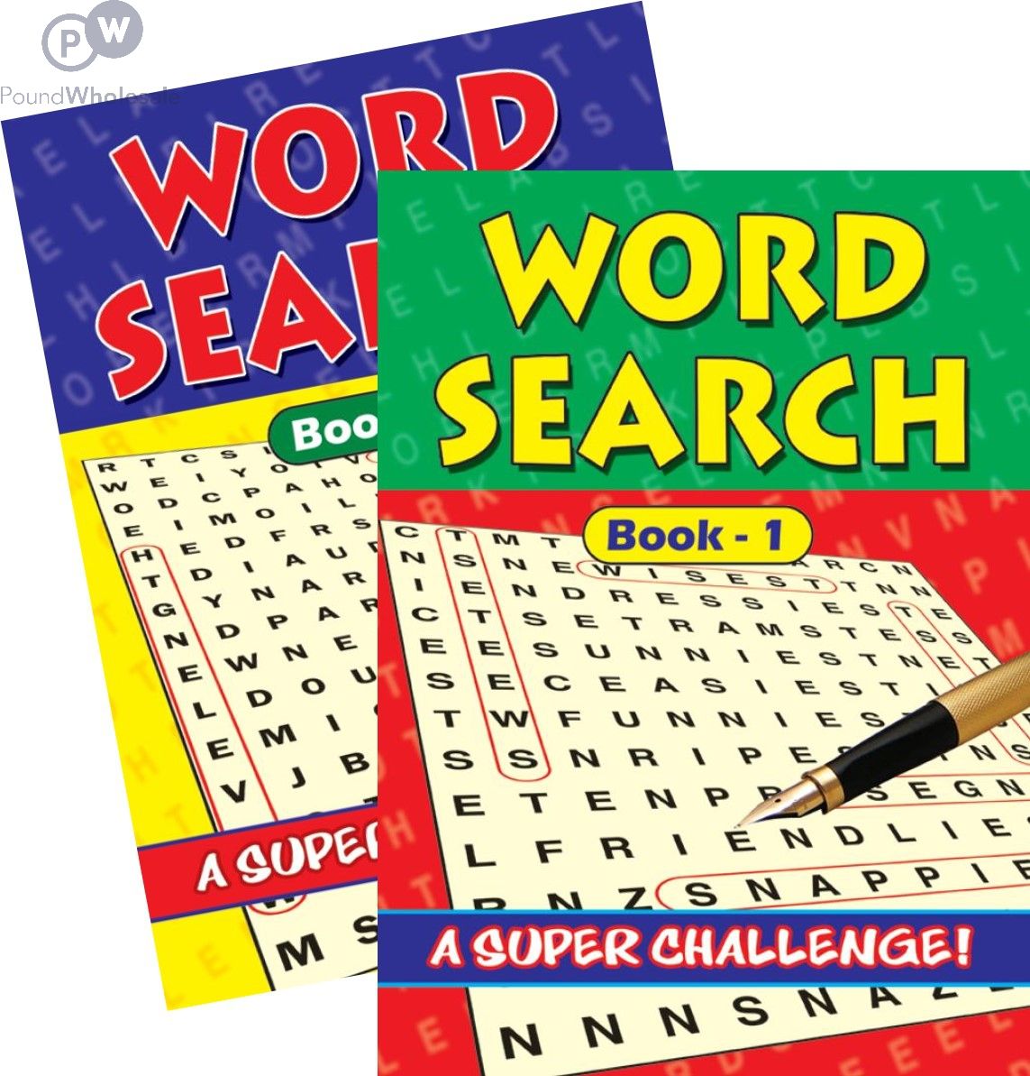 Wholesale Word Search Book Assorted | Pound Wholesale