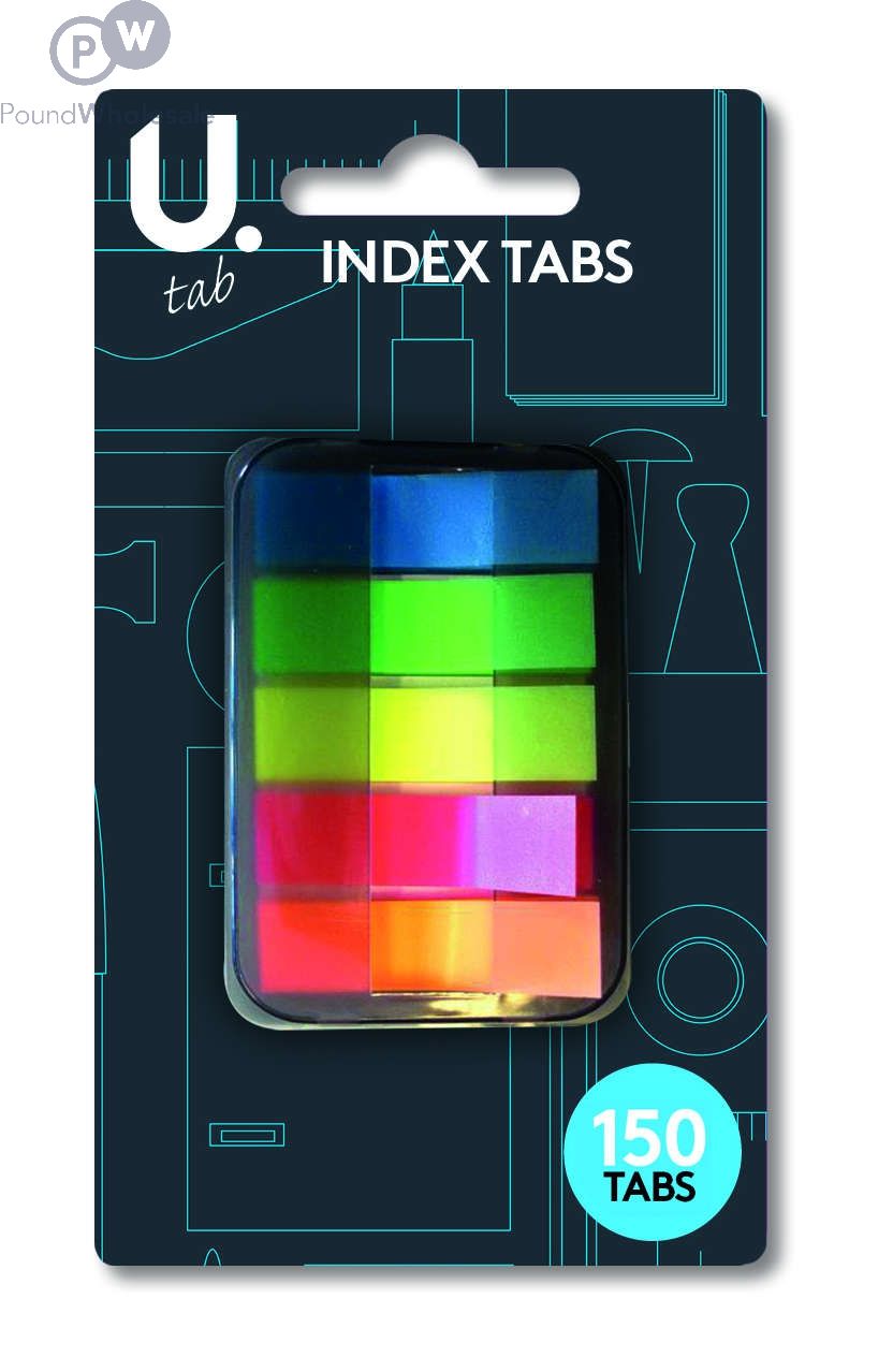 Wholesale Index Tabs Assorted Colours | Pound Wholesale