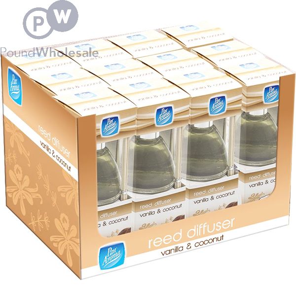 Wholesale Pan Aroma Vanilla & Coconut Dome Reed Diffuser 50ml Cdu ...