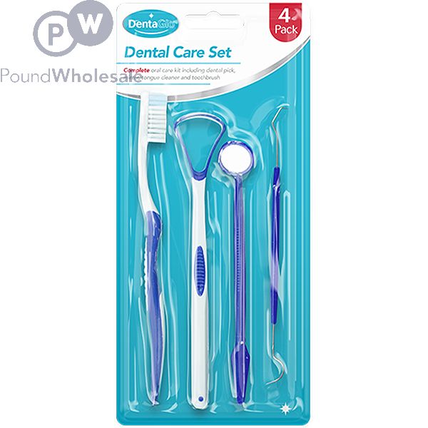 Wholesale Dentaglo Dental Care Kit 4pc | Pound Wholesale