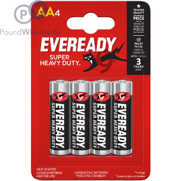 Heavy Duty Aa Batteries Box Of 40 GP AA Batteries – Kitronik Ltd