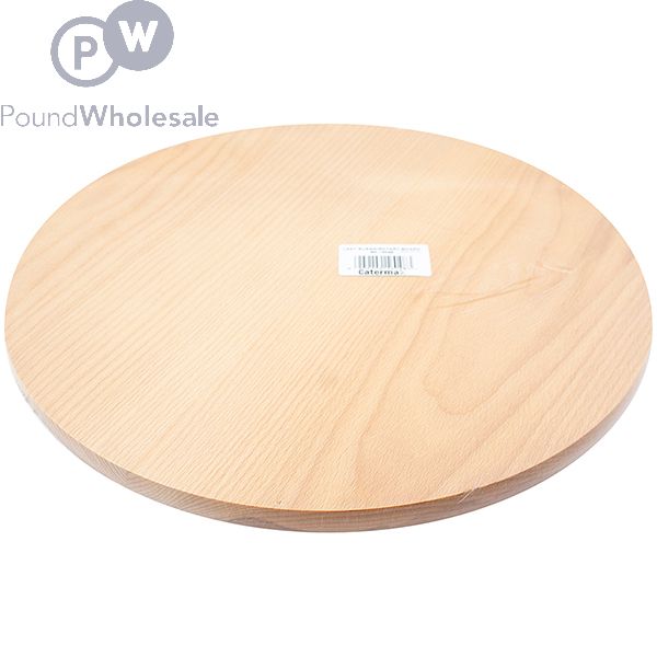 Wholesale Beech Wood Lazy Susan Rotary Serving Board | Pound Wholesale