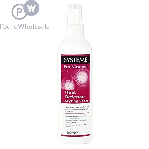 Wholesale Systeme Pro-vitamin Heat Defence Styling Spray 200ml | Pound ...