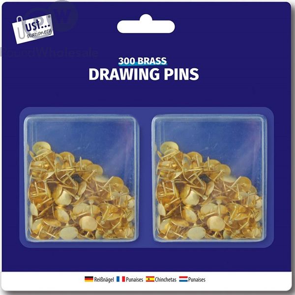 Gold Drawing Pins