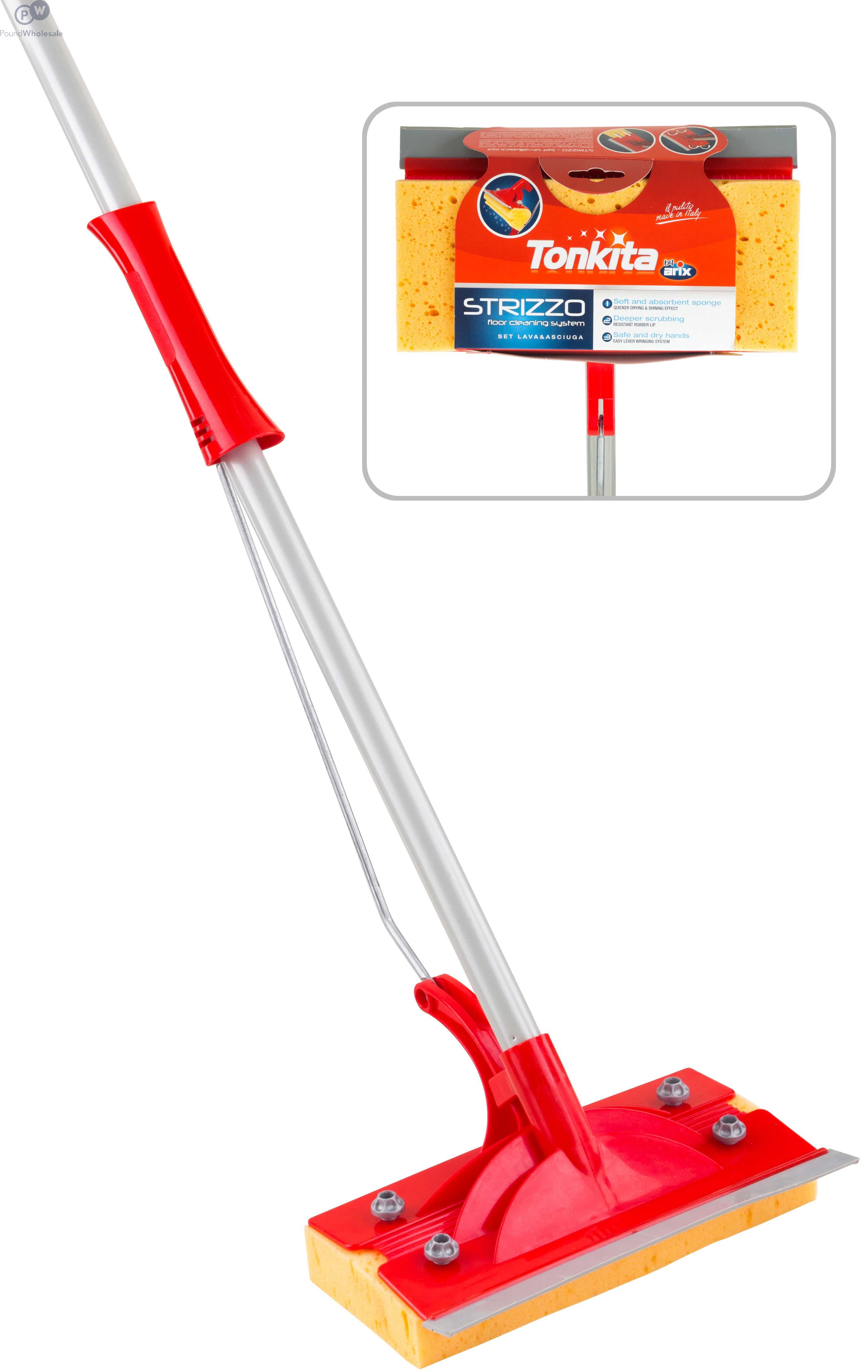 Wholesale Tonkita Strizzo Premium Squeezy Mop 132cm | Pound Wholesale