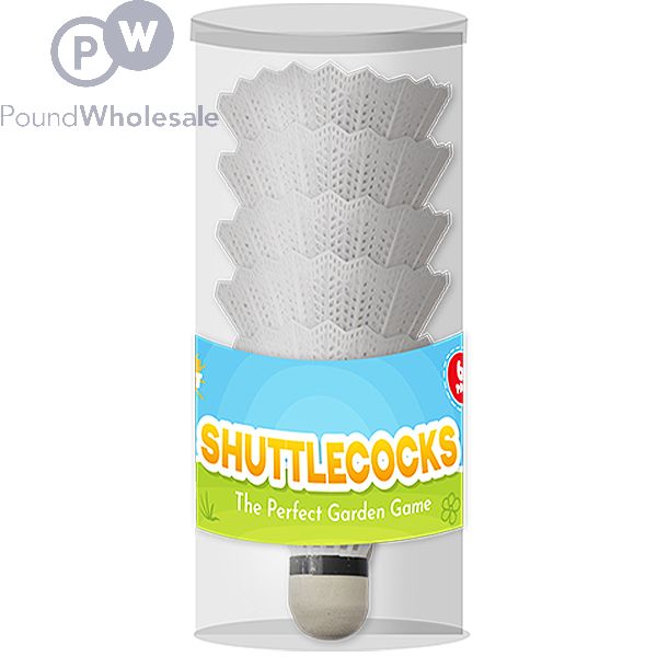 Wholesale Hoot Badminton Shuttlecocks 6 Pack Pound Wholesale