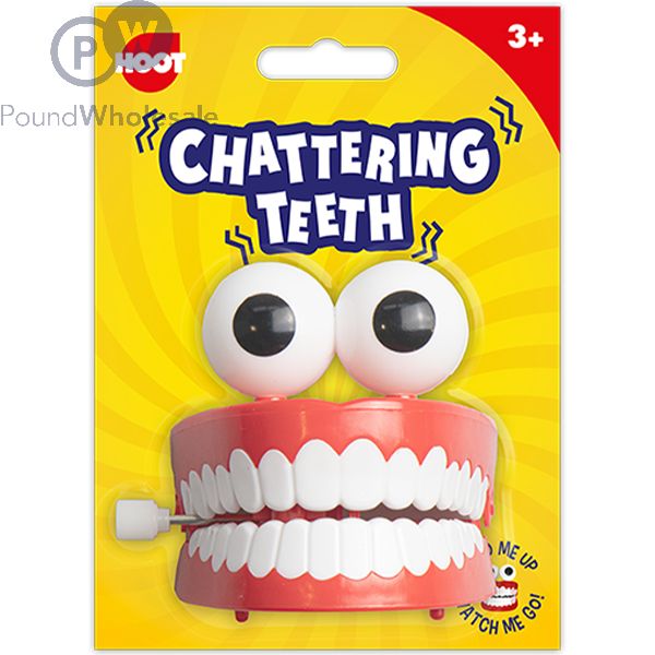 Wholesale Hoot Wind-up Chattering Teeth | Pound Wholesale