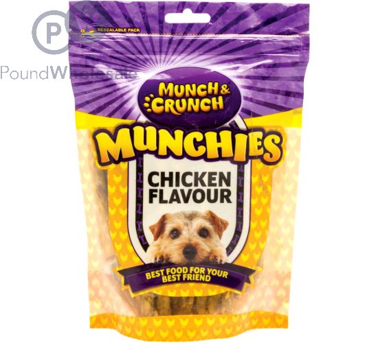 Wholesale Munch & Crunch Munchies Chicken Flavour 250g | Pound Wholesale