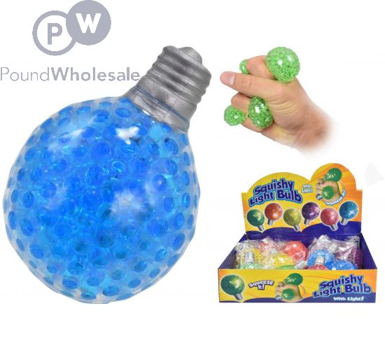 Wholesale Squishy Light Bulb With Light | Pound Wholesale