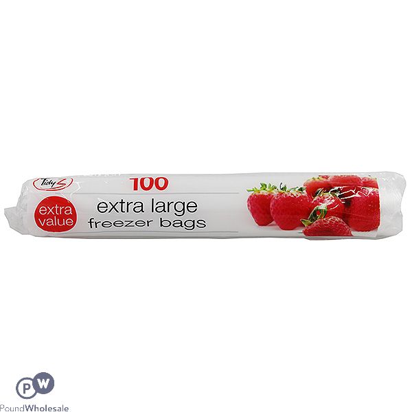 Wholesale Tidy Z Ultimate Strength Press & Seal Food & Freezer Bags 60 ...