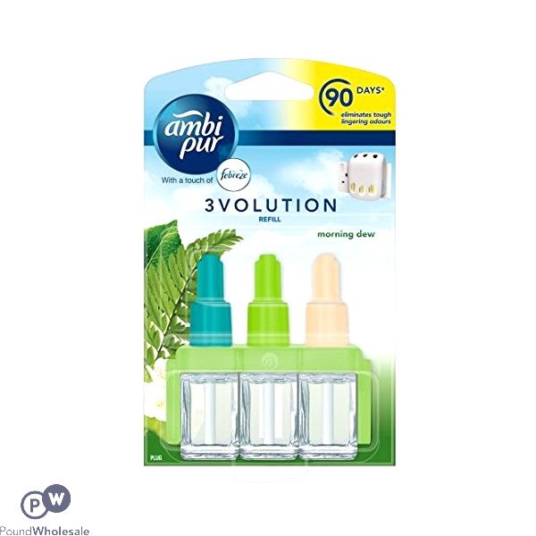 Wholesale Febreze Ambi Pur Ocean Mist 3volution Refill 3 Pack | Pound ...