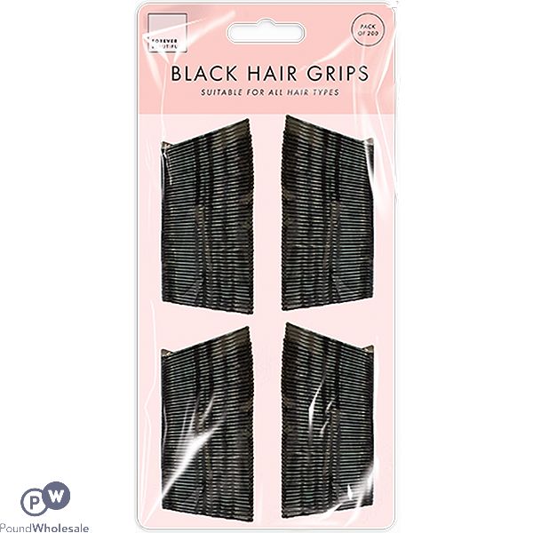 Wholesale Forever Beautiful Brown Hair Clips 200 Pack | Pound Wholesale