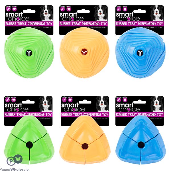 Wholesale Smart Choice Treat Dispensing Rubber Dumbbell Dog Toy | Pound ...