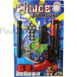 Wholesale Police Play Gun Set | Pound Wholesale