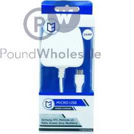 Wholesale Vibe 2amp Micro Usb Mains Charger | Pound Wholesale