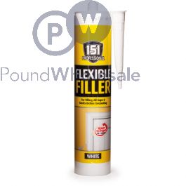 Wholesale 151 Pro White Flexible Filler Cartridge 310ml | Pound Wholesale