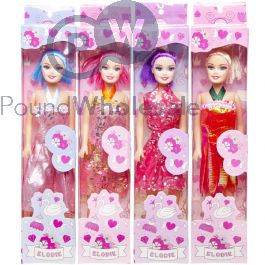 Cheap plastic dolls in bulk store