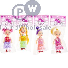 Wholesale Lily Fashion Doll 14cm Assorted | Pound Wholesale