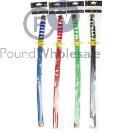 Wholesale Pph Large Ninja Sword Toy Assorted Colours | Pound Wholesale
