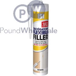 Wholesale 151 Decorators Flexible Filler White 280ml | Pound Wholesale