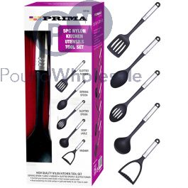 Wholesale Prima Nylon Kitchen Utensils Tool Set 5pc | Pound Wholesale