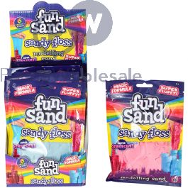 Wholesale Fun Sand Sandy Floss Modelling Sand Cdu Assorted Colours ...