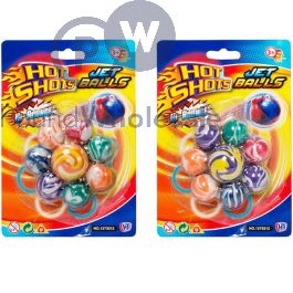 Wholesale Hot Shots Hi-bounce Jet Balls 8 Pack | Pound Wholesale
