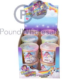 Wholesale Magical Kingdom Unicorn Slime Surprise Putty Cdu Assorted ...