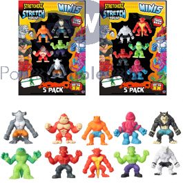 Wholesale Stretcherz Stretch Squad Mini Toys 5 Pack Assorted | Pound ...