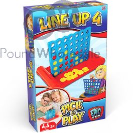 Wholesale Epic Fun Pick & Play Line Up 4 Play Set | Pound Wholesale