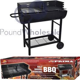 Wholesale Prima Half Barrel Charcoal Bbq | Pound Wholesale