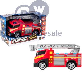 Wholesale Teamsterz Light Up & Sound Fire Engine Toy | Pound Wholesale