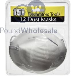 Wholesale 151 Dust Masks 12pc | Pound Wholesale