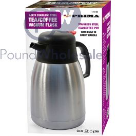 Wholesale Prima Stainless Steel Tea & Coffee Vacuum Flask 1.5l | Pound ...