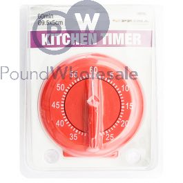 Wholesale Prima Red 60-minute Kitchen Timer | Pound Wholesale