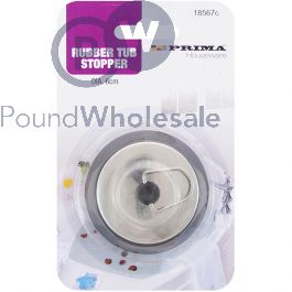 Wholesale Prima Rubber Tub Stopper 6cm | Pound Wholesale