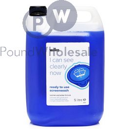 Wholesale Wilko Ready To Use Screenwash 5l | Pound Wholesale