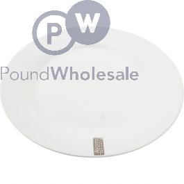 Wholesale Plain White Dinner Plate 26.5cm | Pound Wholesale
